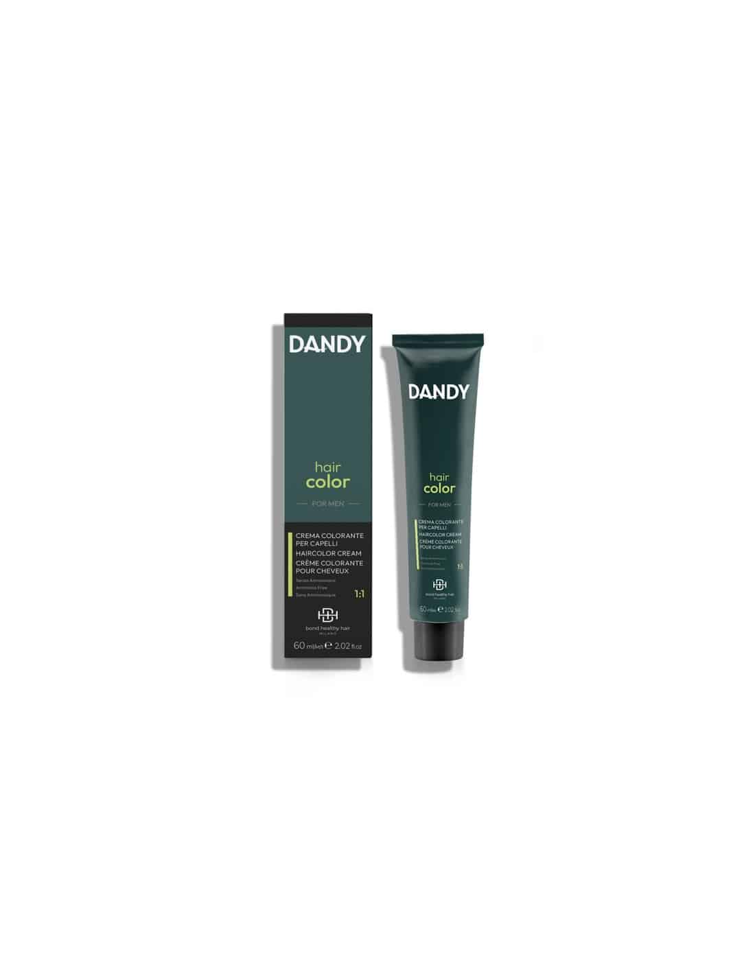 DANDY HAIR COLOR FOR MEN CREMA COLORANTE PER CAPELLI SENZA AMMONIACA 2 ...